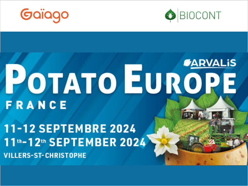 Přednáška GAIAGO na Potato Europe - Biocont Profi